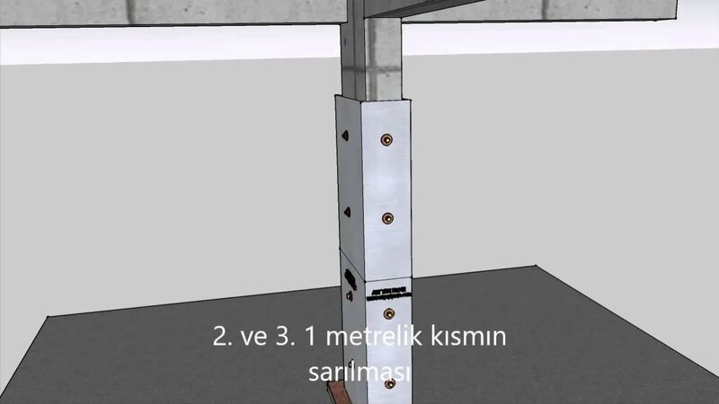 Çelik ile kolon güçlendirilmesi - art yapı proje - Yandex Video aramada ...