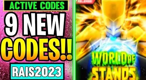 9 new all working codes for world of stands 2023! roblox world of ...