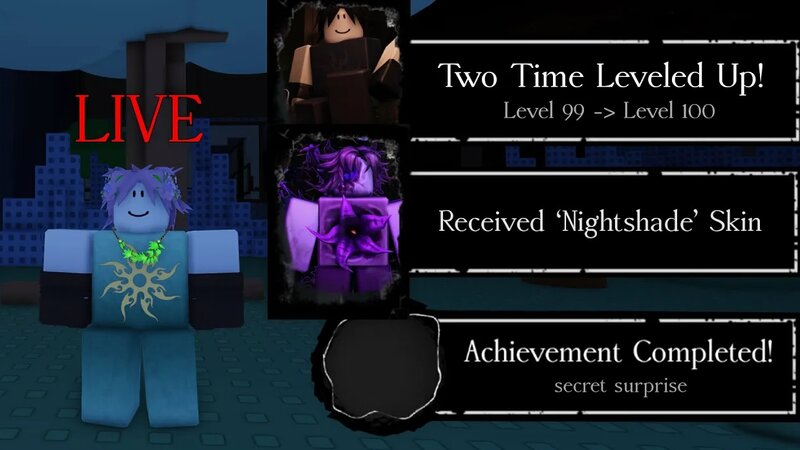 Getting Secret Two Time Rework Nightshade skin... (Forsaken LIVE ...