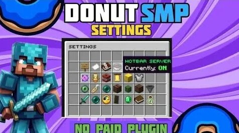 DonutSmp Settings menu setup| No paid plugin | make your own server ...