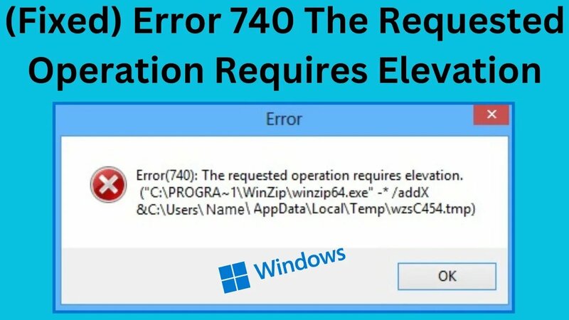 Fixed Error 740 The Requested Operation Requires Elevation - Смотреть ...
