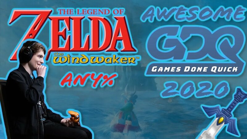AGDQ 2020 - Zelda: The Wind Waker Any% Speedrun in 1:13:36 by Linkus7 ...