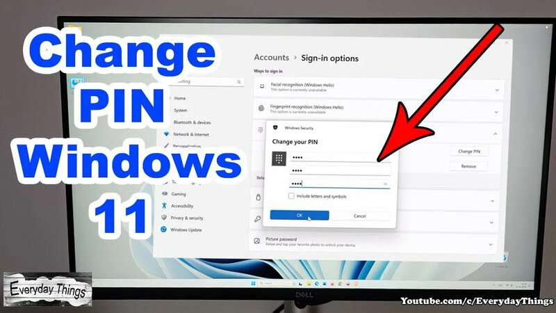 How to Change PIN on Windows 11: Quick and Easy Tutorial - Yandex Video ...