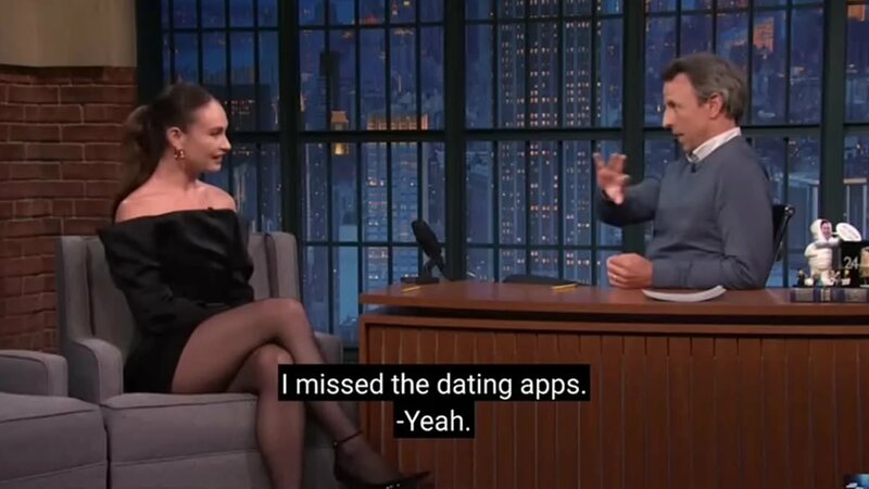 Lily James в интервью рассказывает про фильм "Swaiped". — Видео от Lily ...