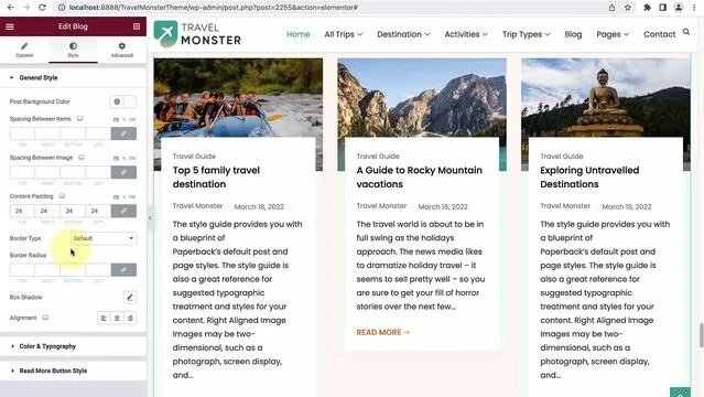 Travel Monster Theme Tutorial | Create a Travel and Tour Booking ...