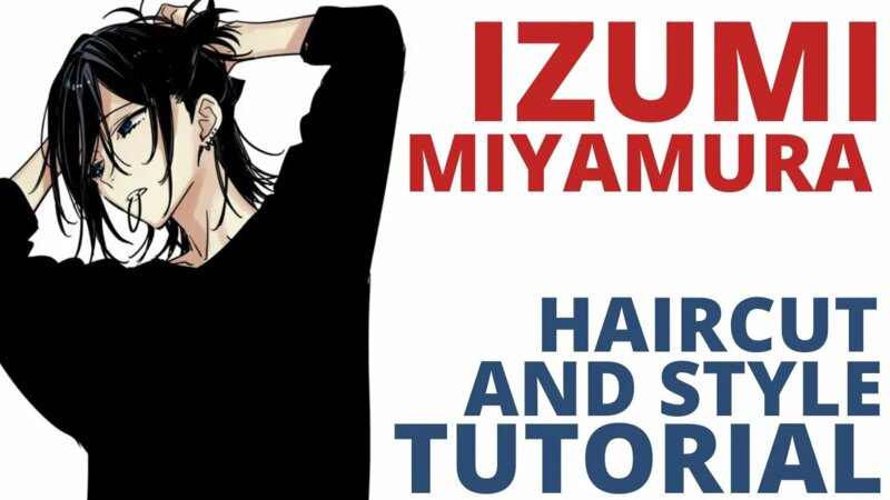 Izumi Miyamura horimiya haircut and ponytail (Tutorial, long hairstyle ...