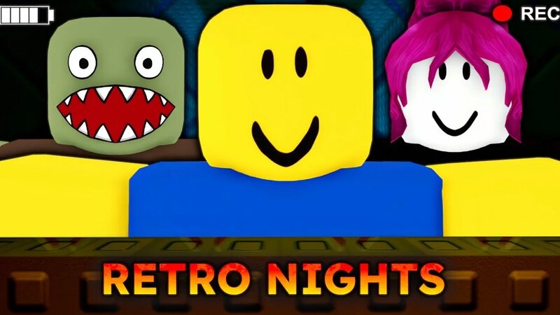 Roblox - Retro Nights - Night 1 TO 6 - [Full Walkthrough] - Смотреть ...