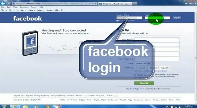 Facebook Login - Sign in, Sign up & Log in - How to log into facebook ...