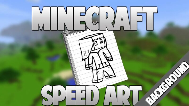 Minecraft Speed Art - Background