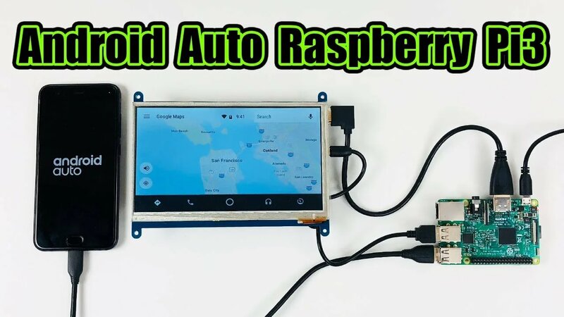 Android Auto Raspberry Pi 3 Crankshaft OpenAuto - Yandex Video aramada ...