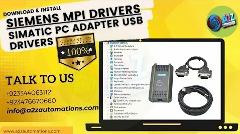 How to install mpi cable driver, simatic pc adapter USB programming ...