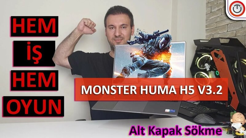 Monster Huma H5 V3.2 Hem İş Hem Oyun Bilgisayarı | Monster Huma H5 V3.2 Alt Kapak Sökme - Yandex ...