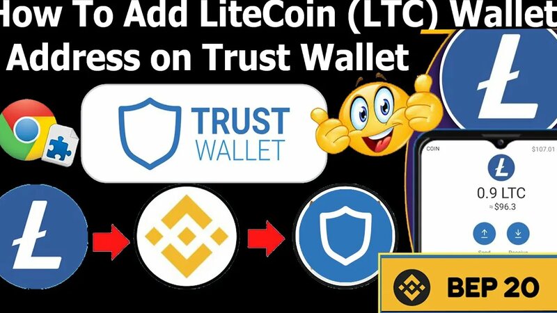 How To Add LiteCoin LTC Wallet Address on Trust Wallet | LTC Wallet ...