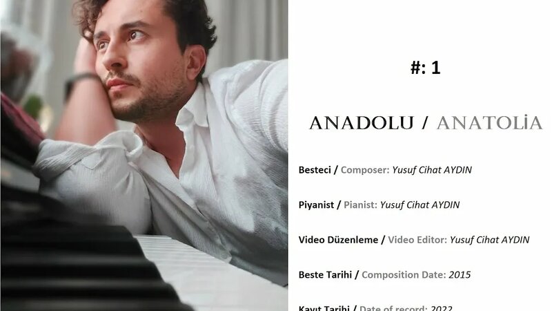 Piyano Solo ( Piano Solo ) - Anadolu ( Anatolia )/ Rahatlatıcı, slow ...