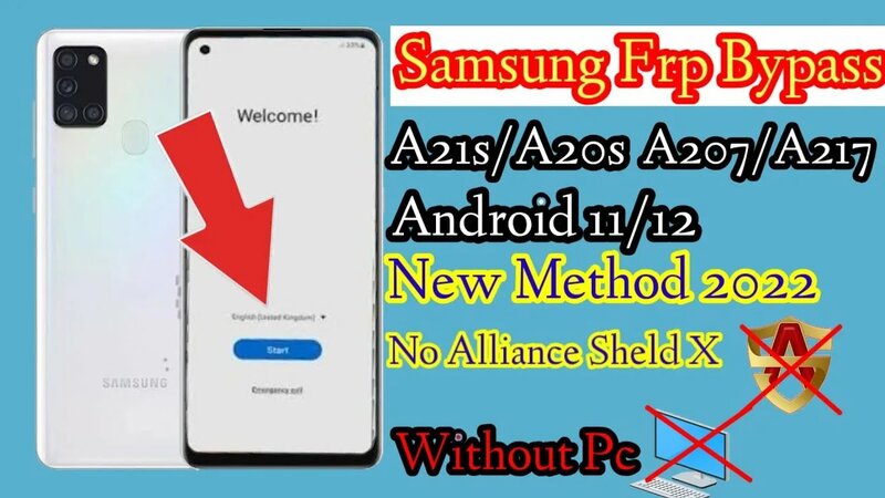 Samsung Frp Bypass Android 12/11 || A20s, A21s, A31, M32 Google Account ...