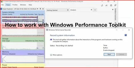 How to work with Windows Performance Toolkit - Yandex Video aramada ...