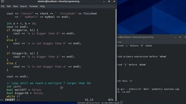 C++ bool type (boolean.cpp) - Смотреть онлайн в поиске Яндекса по Видео