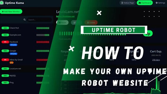 How To Make A Website Like Uptime Robot | Replit | 2022 | Host Your Discord Bots And... - EroFound