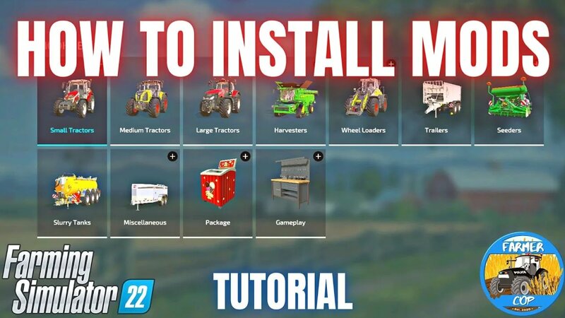 HOW TO Install MODS - Farming Simulator 22 - Yandex Video aramada ...