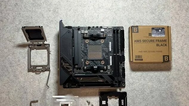 How to install the thermalright secure frame? AMD am5 gen CPU ...