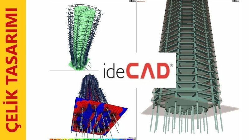 Detaylı çelik tasarım eğitimi - idecad V10 ile çelik yapılar teorik ...