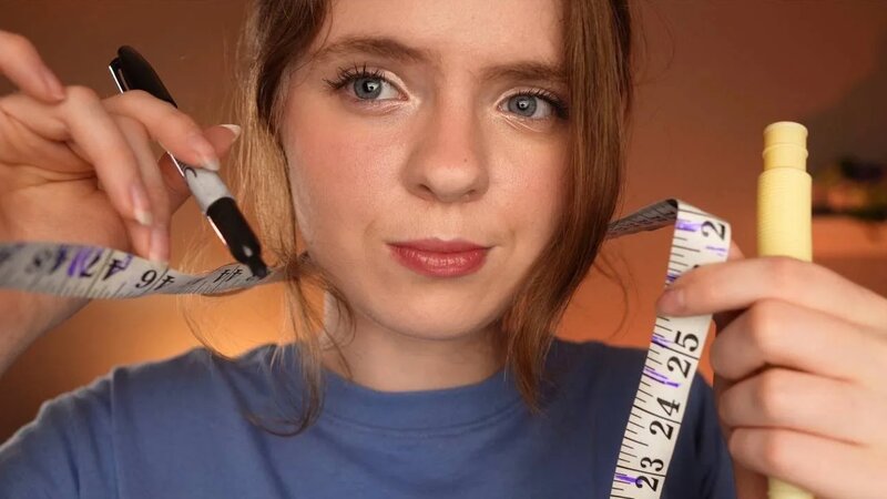 ASMR_Measuring_Your_Face_＂Professionally＂？!__tracing_&_drawing｜Lyssie ASMR — Видео от Сообщество ...