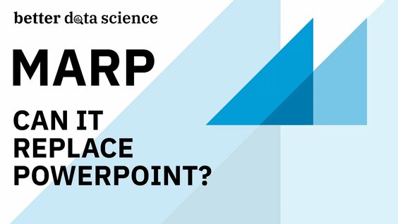 MARP - Make Presentations with Markdown in VSCode | Can it replace ...