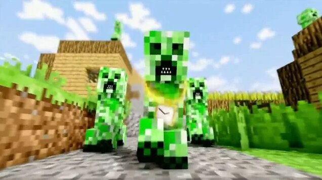 Крипер Рэп Песня про Minecraft Creeper RAP Русский перевод! LD ...