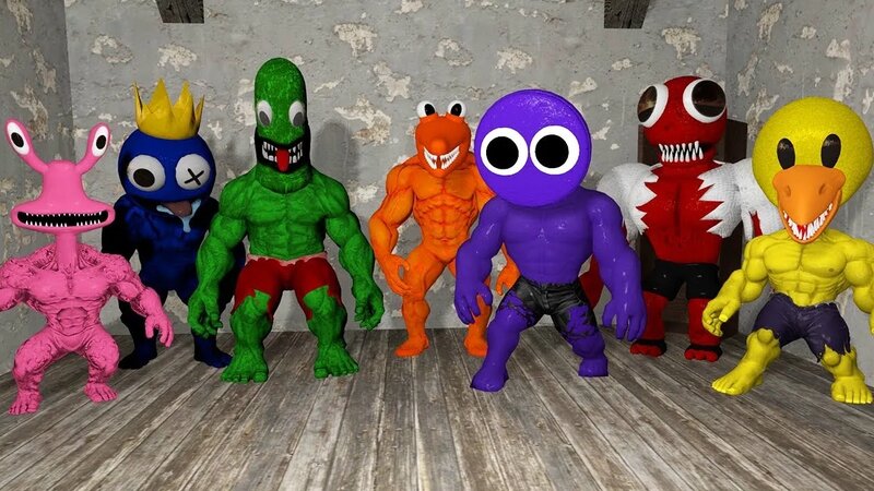 Радужные качки: все цвета дружбы в онлайн-битве с Гренни! — Видео от ...