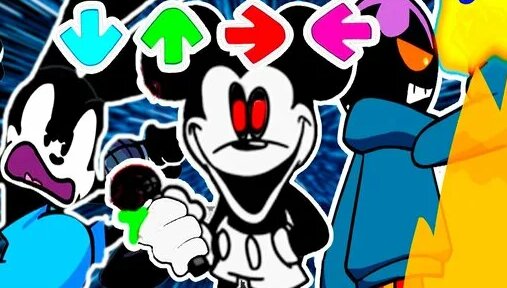 Освальд VS Микки.EXE, Гренни И Уитти! - Friday Night Funkin Mickey ...