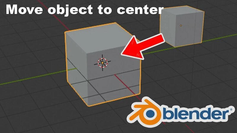 blender move object to center - Смотреть онлайн в поиске Яндекса по Видео