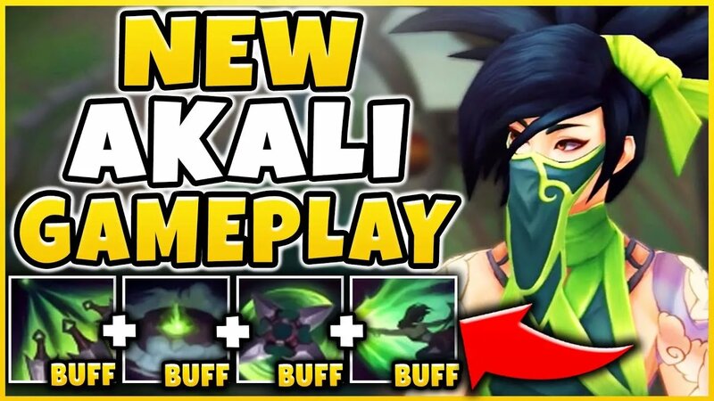 NEW Akali Buffs (Insane Outplays) SOLO Carry Akali IS BACK! - League of ...