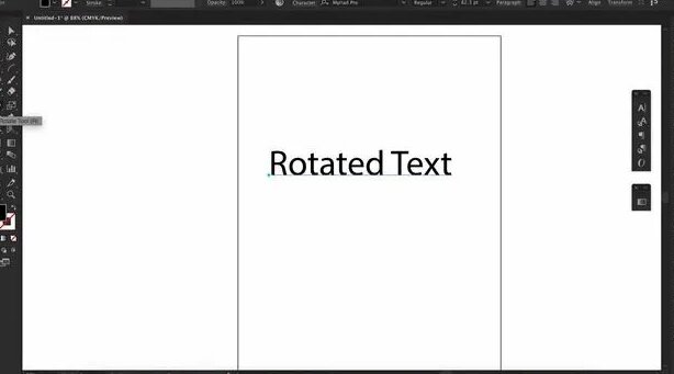 Rotate Text in Adobe Illustrator - Смотреть онлайн в поиске Яндекса по ...