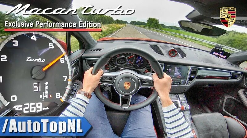 Porsche Macan Turbo 440hp Performance PACK | Autobahn POV TOP Speed by ...
