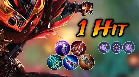 Aldous best build and emblem full damage 1 hit 650 stack aldous best ...