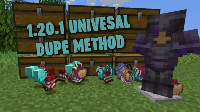 Minecraft Dupe Tutorial (Multiplayer Universal 1.20+) - Смотреть онлайн ...