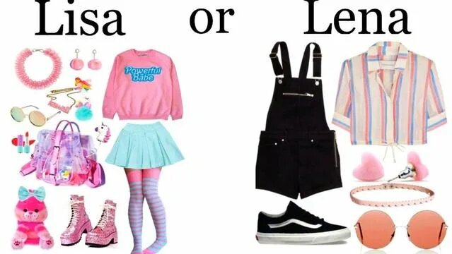 LISA OR LENA GAME ? What do You Like? [Fashion Styles & Outfits Choices ...