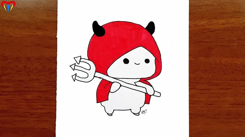 kolay resim nasıl çizilir - sevimli, güzel, basit, tatlı, şirin, çizimler