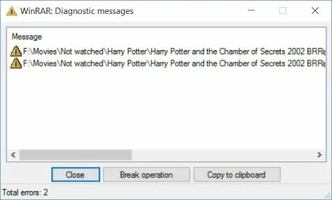 [ Fixed ] Winrar diagnostic message problem solved 2018