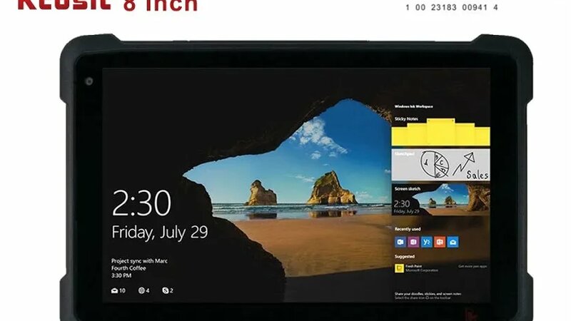 Kcosit K81H Rugged Waterproof Windows 10 Home Tablet 8 inch 4GB RAM 4G ...