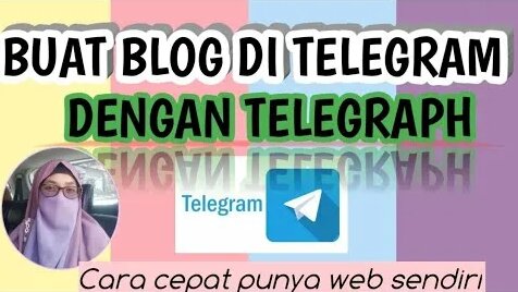 Telegraph Pada Telegram (Bisa buat Blog, artikel ) cara cepat punya url ...