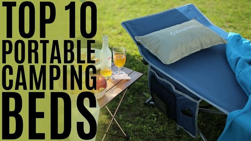 Top 10: Best Portable Camping Beds of 2022 / Folding Camping Cot for ...