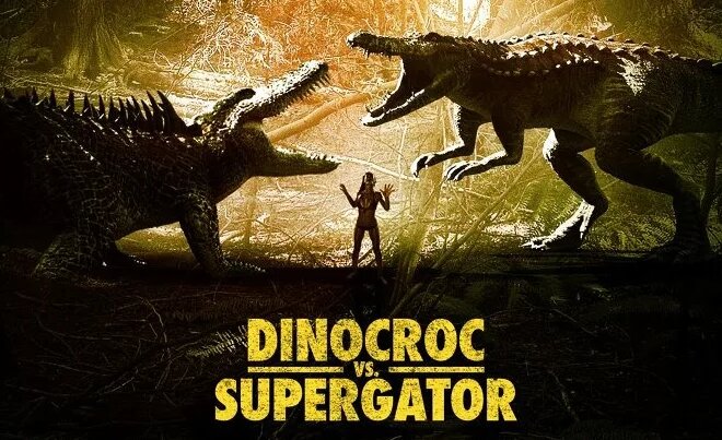 Видео Динокрок против динозавра / Dinocroc vs. Supergator (2010, Ужасы ...