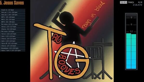 Jesus Saves by Slayer (drums only backing track) - Смотреть онлайн в ...