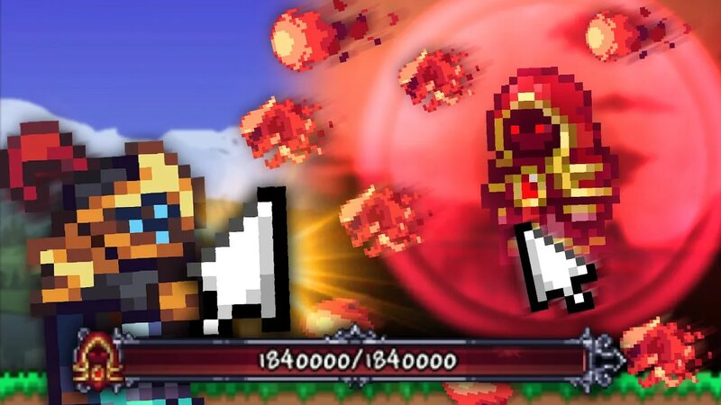 Can You Beat Terraria Calamity With The Clicker Class? - Смотреть ...