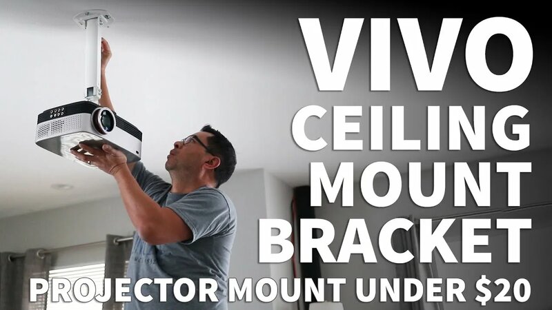 Vivo Projector Mount Installation – Ceiling Mount with Extension Arm ...