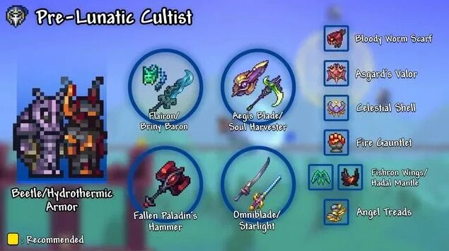 Melee Loadouts Guide - Calamity Mod v2.0 (Terraria 1.4 Update ...