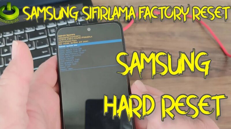 Samsung Factory Reset Moduna Girme 2023 Factory Reset Atma Hard Reset ...