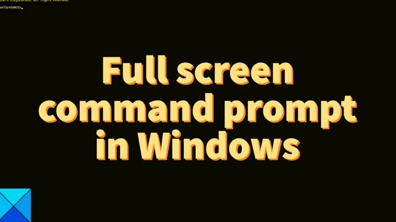 Full screen command prompt in Windows 10 operating system - Смотреть ...