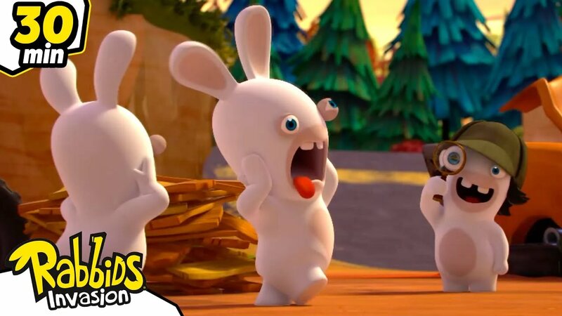Rabbids Invasion | Compilation 30 min The Rabbids are Missing ...
